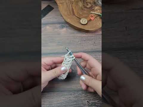 How to add double crochet stitches to a finished row in crochet!
