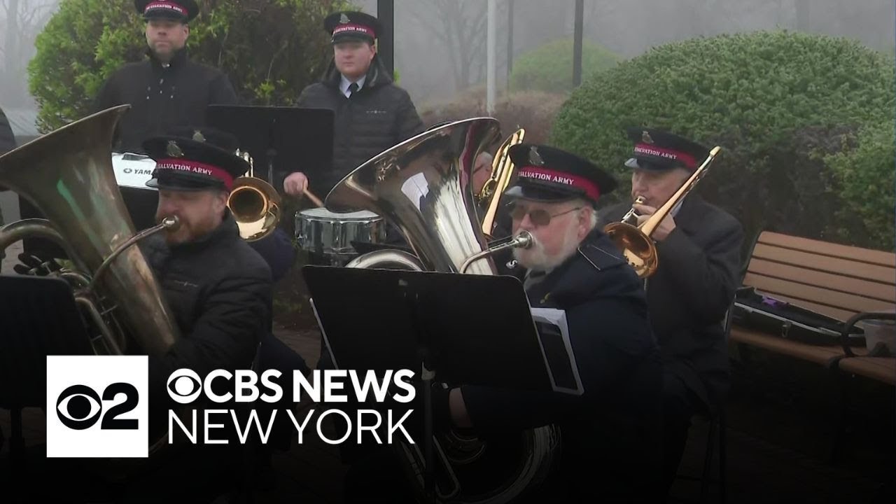 Salvation Army Easter Sunrise Service at Eagle Rock Reservation, N.J.