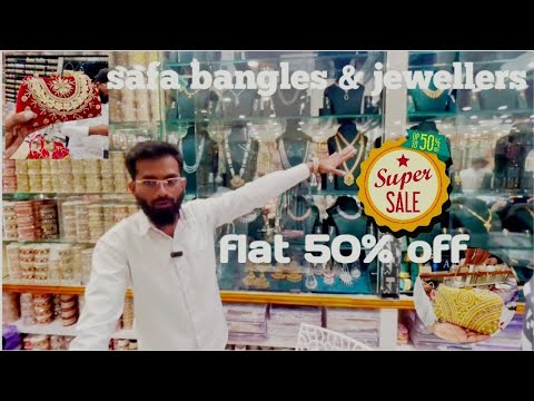 Charminar Bangles & Jewellery || flat 50% to 70% off || Nikha Nama Combow In Wholesale price