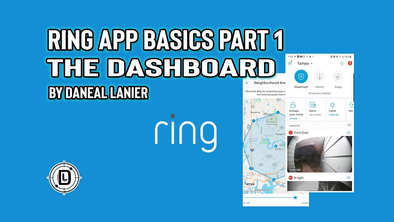 Ring App Basics Part 1 Dashboard