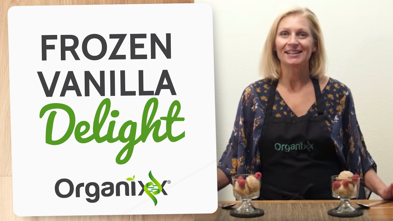 Frozen Vanilla Delight | Vegan Ice Cream Recipe | Organixx Recipe