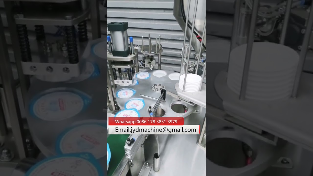 Rotary Yogurt Cup Filling Sealing Machine - Say Goodbye To Messy Spills and Wasted