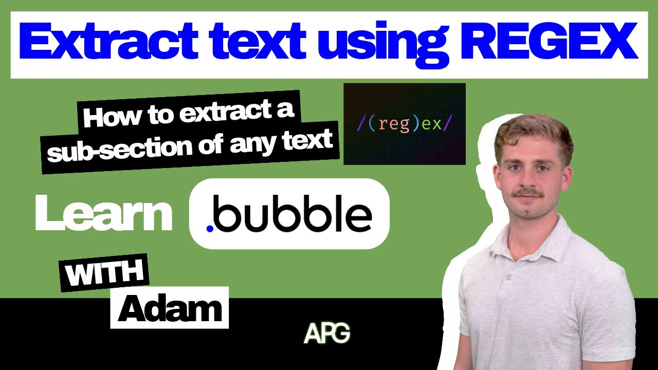 Extract with REGEX explained with an example - Showcase - Bubble Forum Extract with REGEX explained with an example - Showcase - Bubble Forum