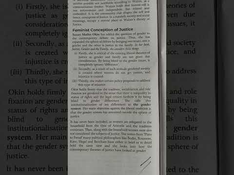 What is the feminist theory of socal justice