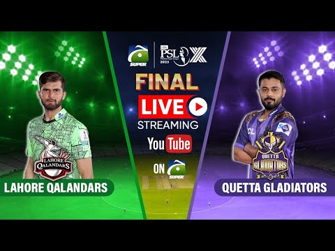 Live | PSL 10 | Lahore Qalandars vs Quetta Gladiators | Final Match | Live Score Card | Geo Super