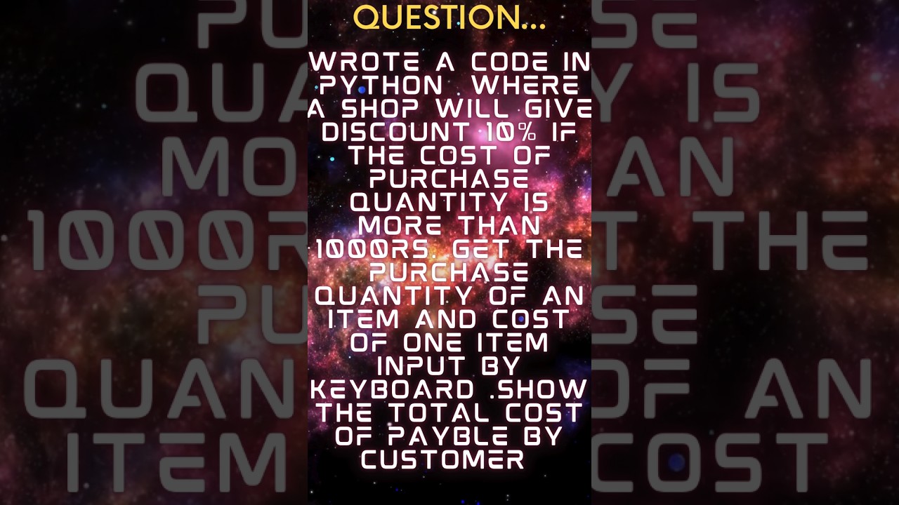 New Question For Python Code  #coding #python #pythonanddjangofullstackwebdeveloper #webdesign #html