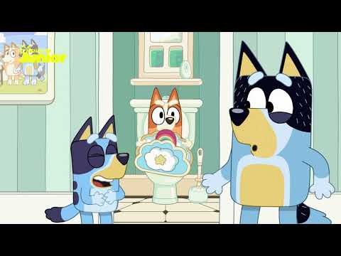 Bluey: Checking In To Hotel Bluey: English ESL video lessons