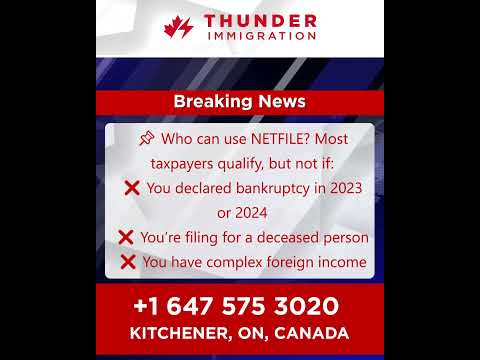📢 Tax Season 2025: NETFILE Opens Feb 24! 🇨🇦💰