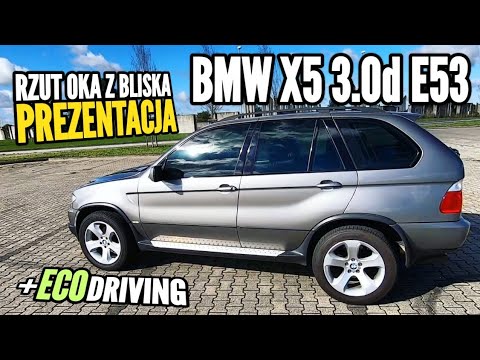 2006 BMW X5 3.0d E53 - Prezentacja z bliska i spalanie w mieście.