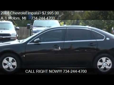 2008 Chevrolet Impala LT Sedan for sale in Monroe, MI 48162