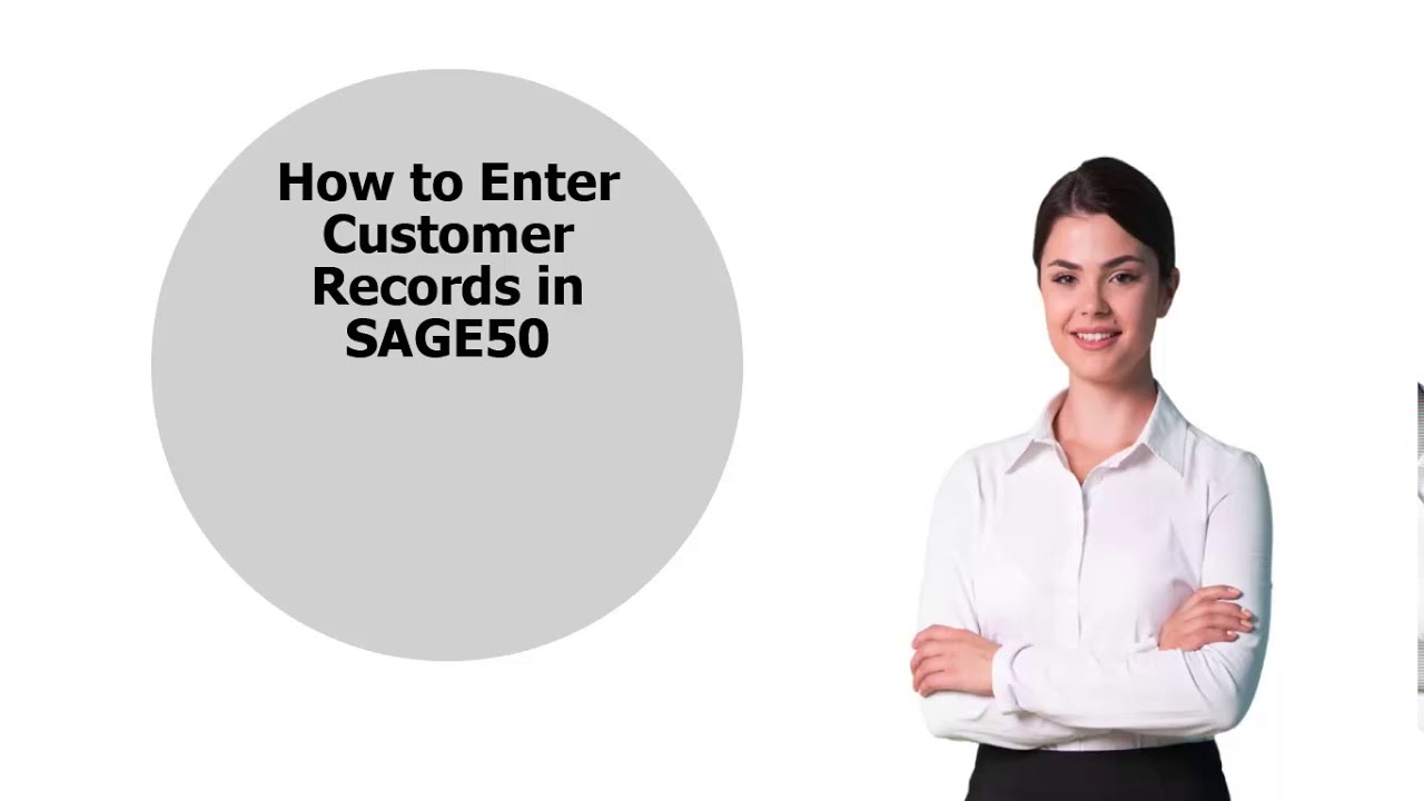 How to Fill in Customer Details in Sage 50
