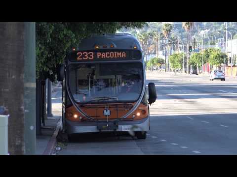 Los Angeles Metro Local 233 bus 4K UHD (3840x2160p) video