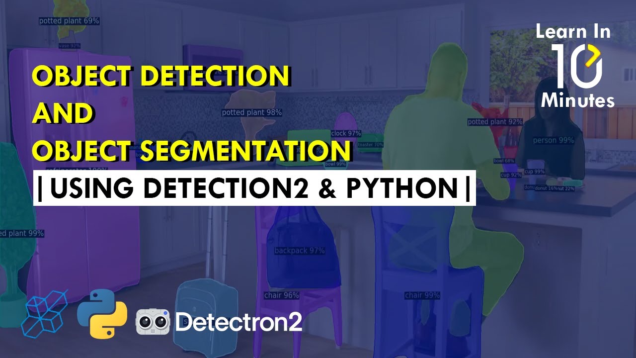 Object detection and segmentation using detectron2 and python | Computer Vision | AI | Python
