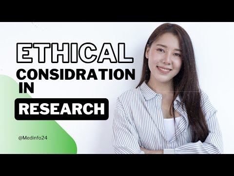 Ethical Consideration in Research