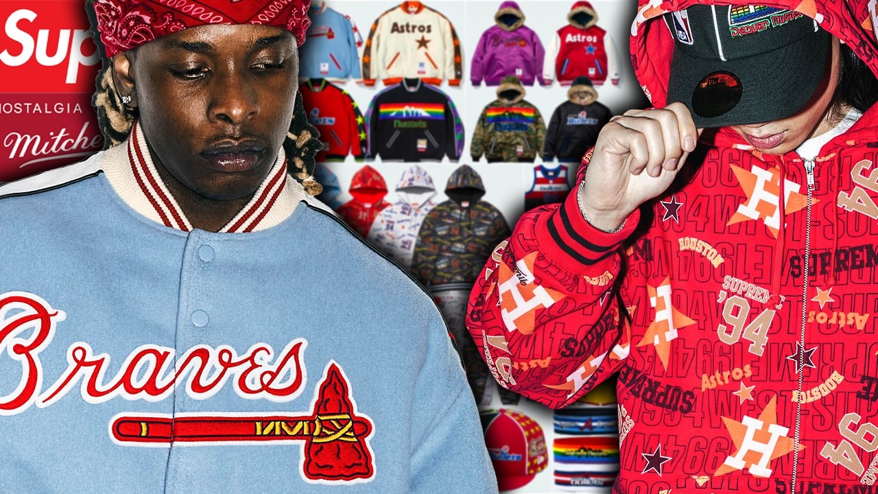 Supreme x Mitchell & Ness is BACK for SS26!