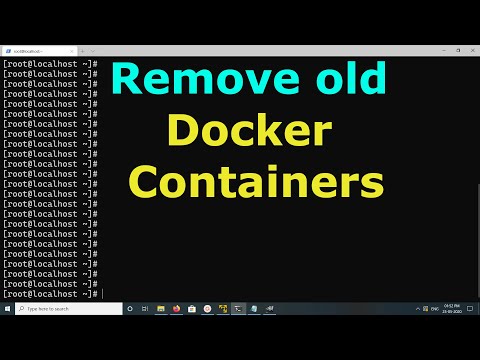 How to Remove old Docker Containers