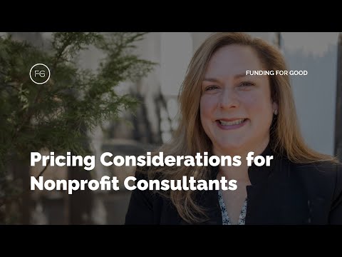 Pricing Considerations for Nonprofit Consultants