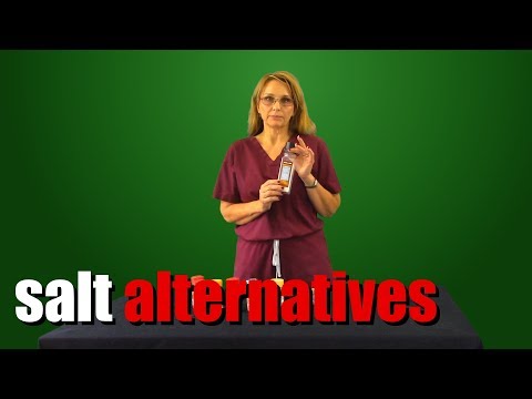 Salt Alternatives - Low Sodium Diet