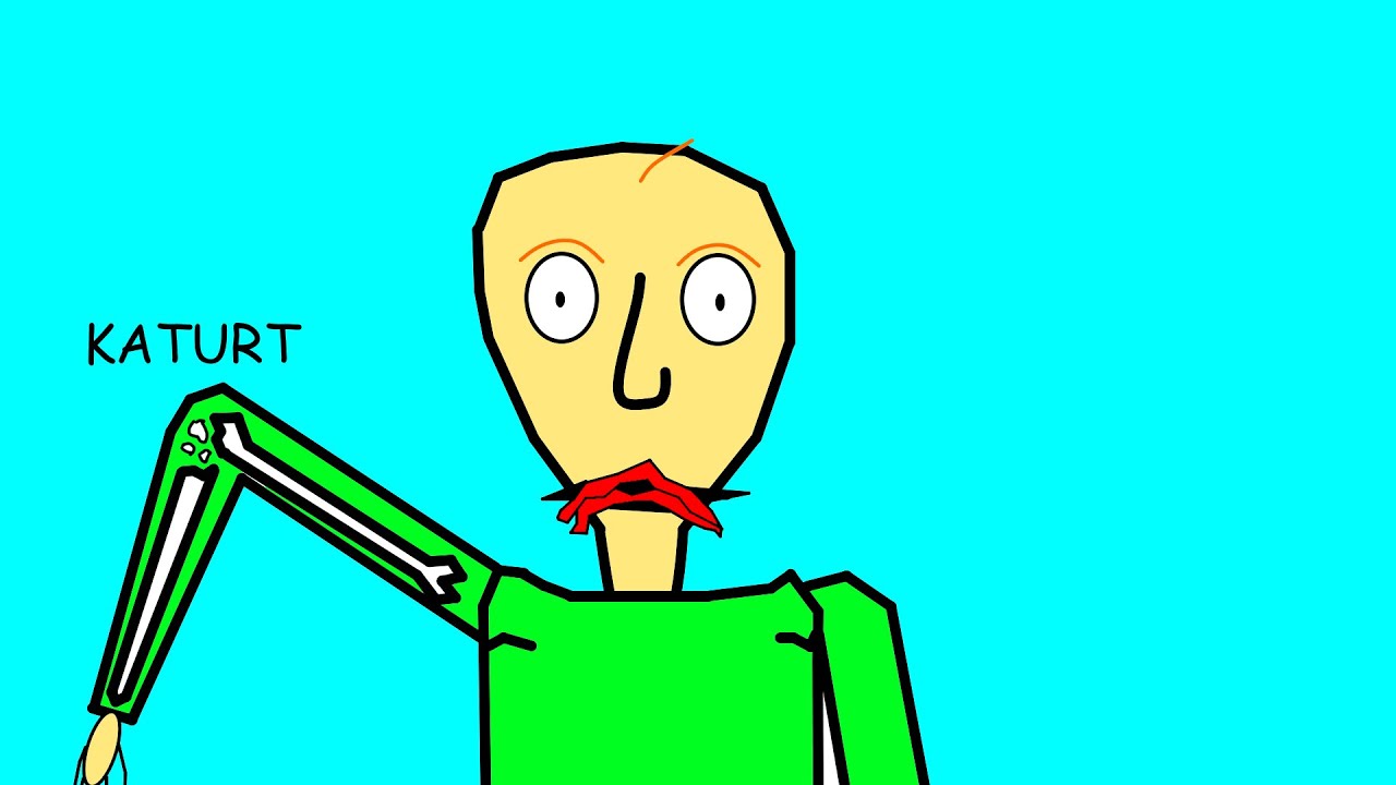 BALDI BREAKS ARM! (Anim8or)