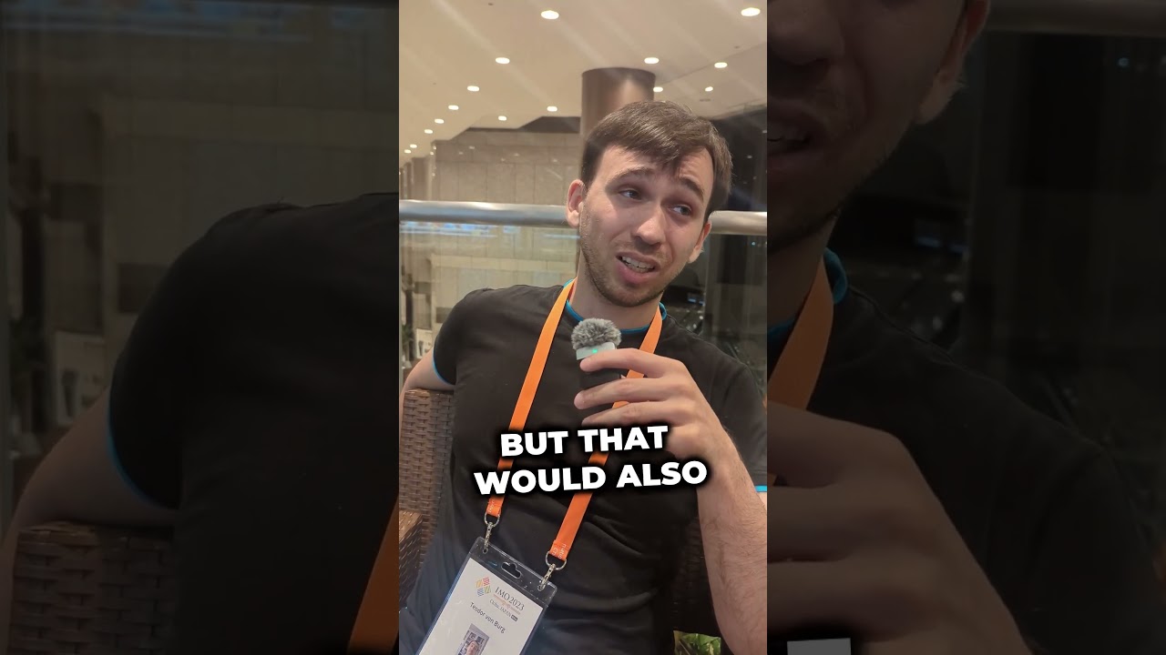 Study or Sleep?  From a 4x IMO Gold Medalist on Night-Before  exam #problemsolving #mathematics