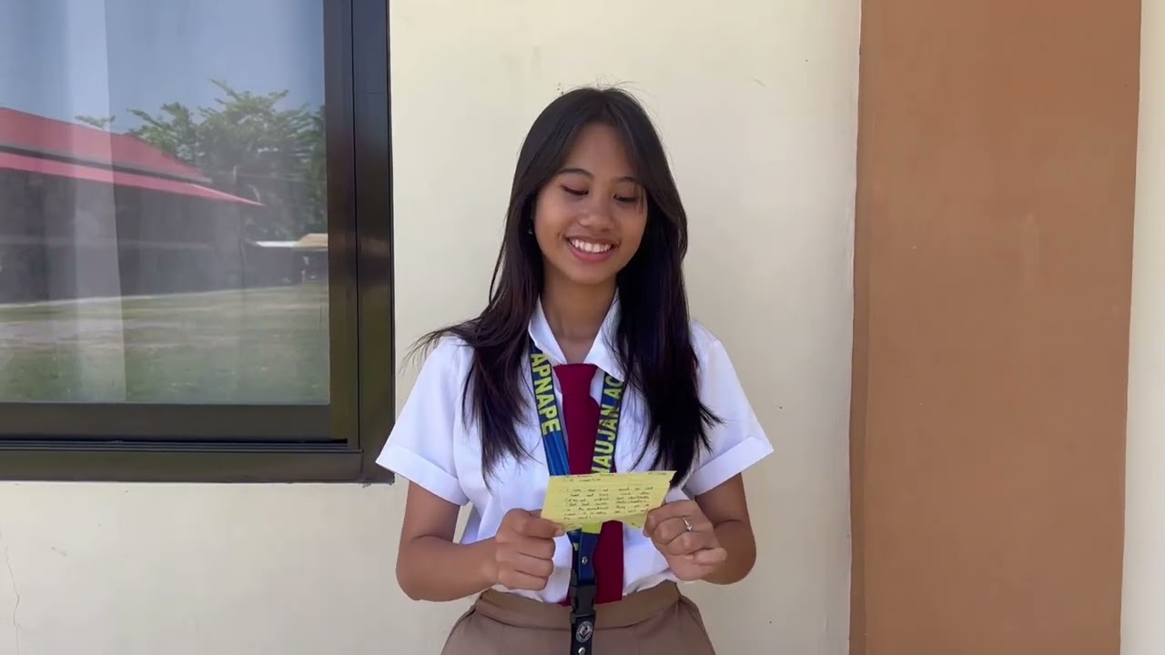 Performance Task - GRADE 11-STEM (Farewell Video)