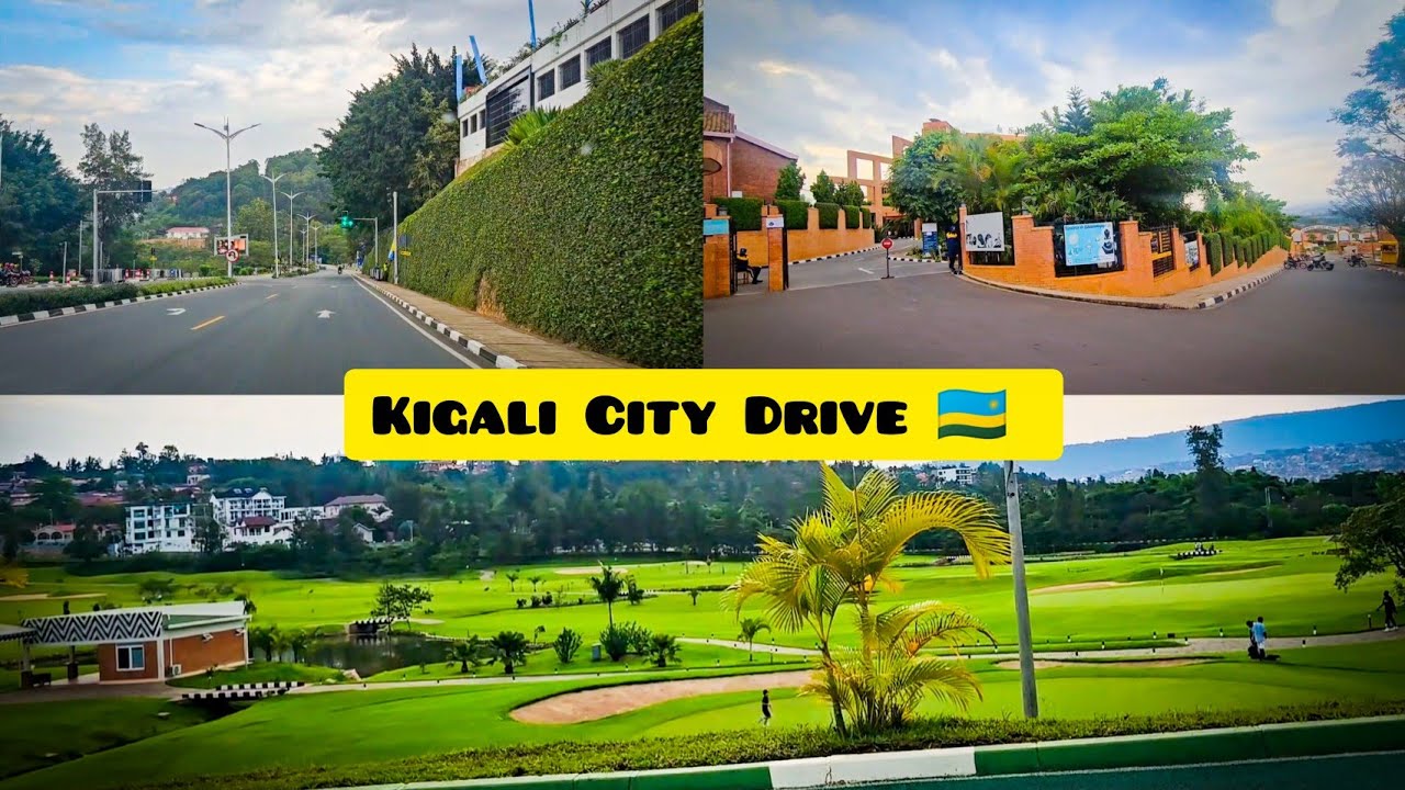 Driving Through the Clean Streets of Kigali Rwanda 🇷🇼 | City Drive Tour