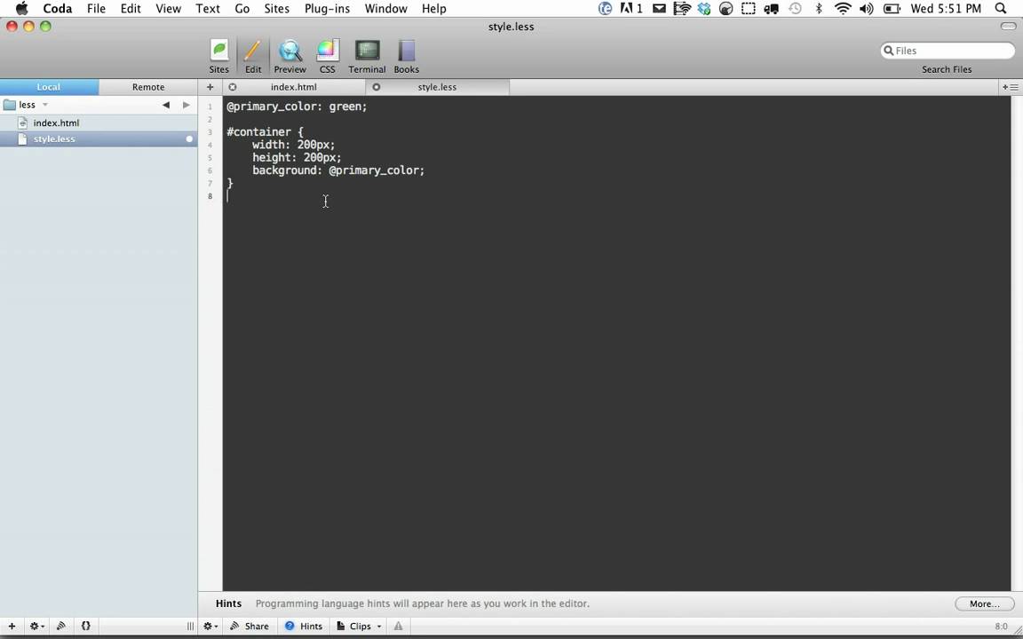 A Quick Overview of the Awesome LESS.js