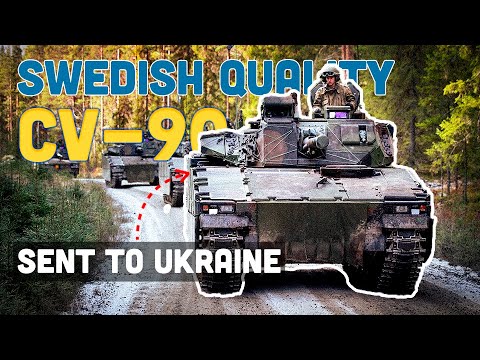 Swedish Best Fighting Vehicle CV90 Sent to Ukraine: Pros and Cons