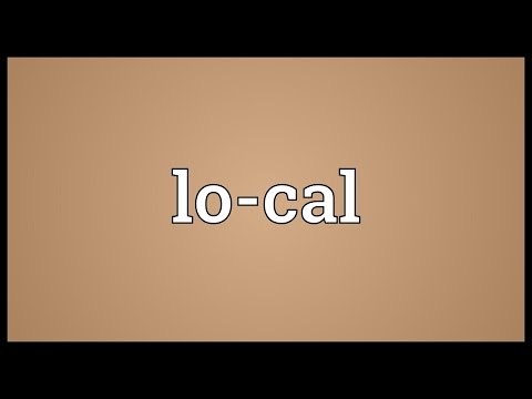 Lo-cal Meaning