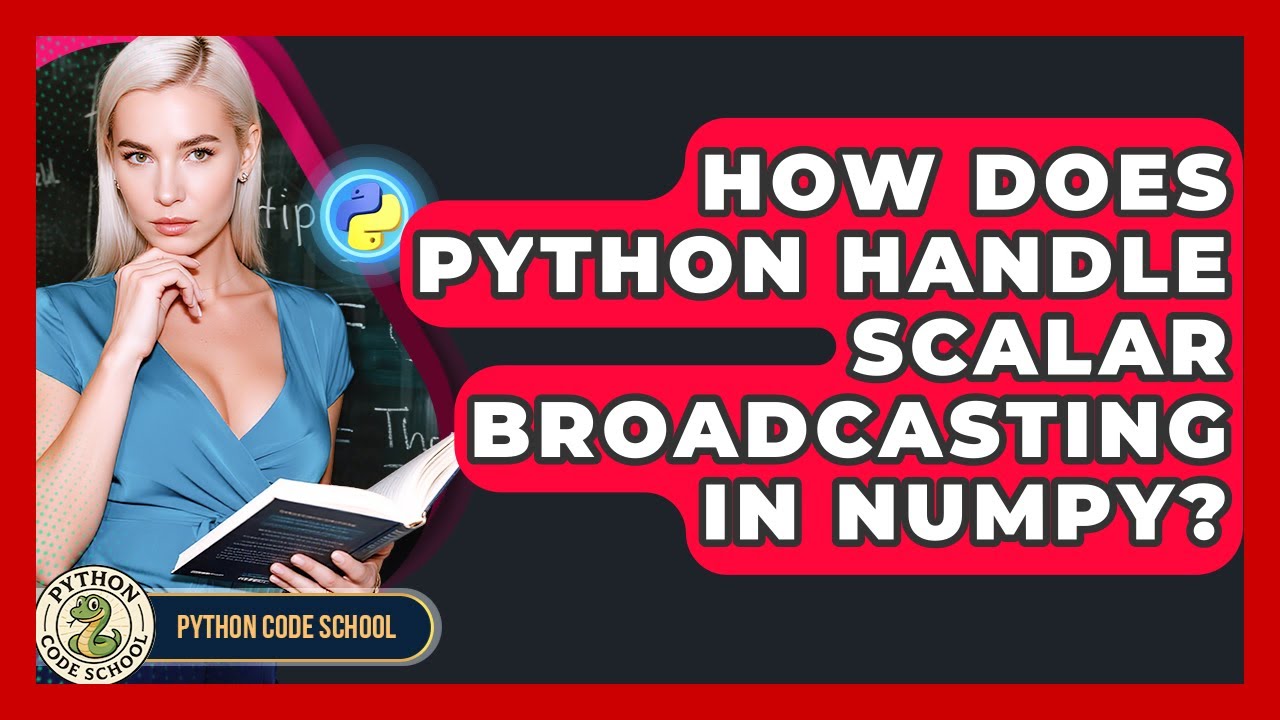 How Does Python Handle Scalar Broadcasting In NumPy? - Python Code School