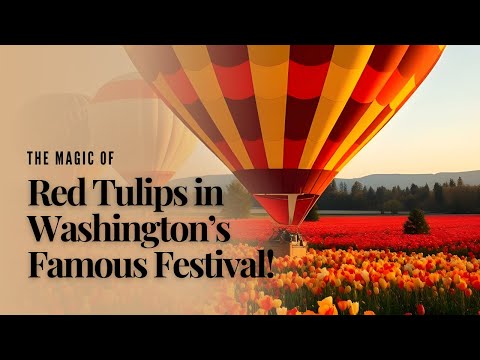The Magic of Red Tulips in Washington's Famous Festival
