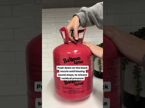 How To Recycle Your Balloon Time Helium Tank