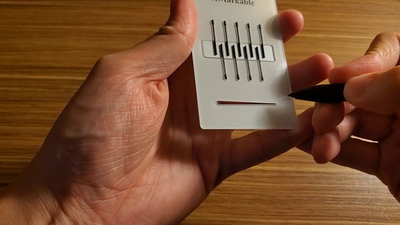 Changing Remarkable 2 Marker Plus Pen Tips