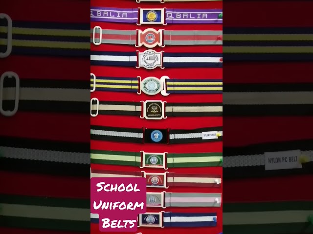 School Belt - School Uniform Powder Coated Belt Trader - Wholesaler ...