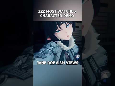 ZZZ most watched character demo #zzzero #zzzcreators #zzzvideo