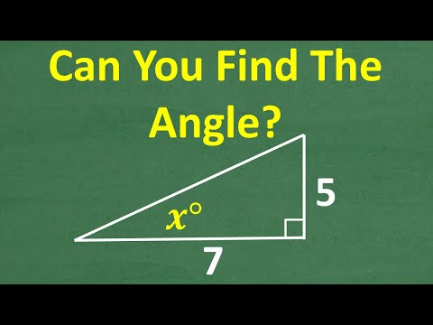 What’s The ANGLE = ? Basic Trigonometry (sin, cos, tan)
