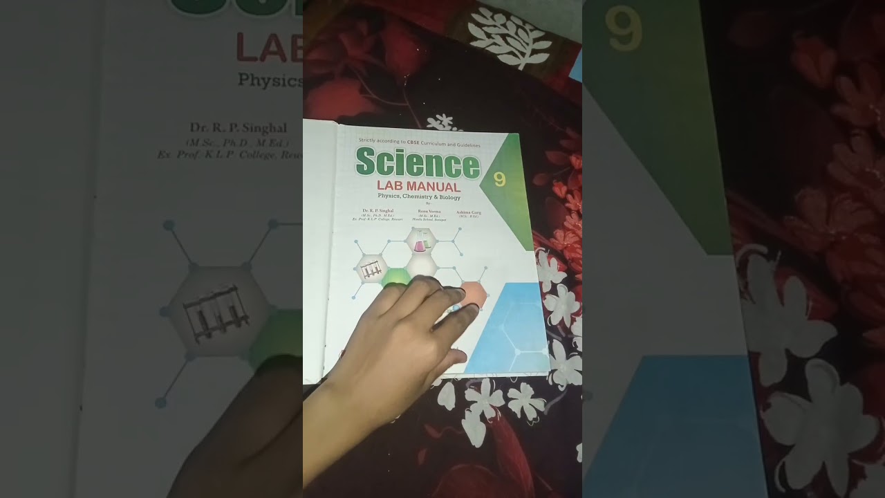 science lab manual file  class 9 th A