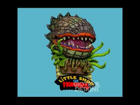 🎬 Little Shop of Horrors Audrey II・ STL File for 3D printing・Cults
