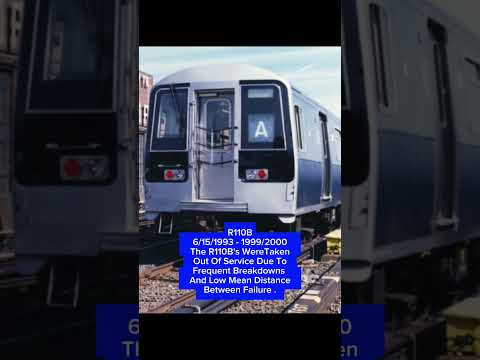 MTA Subway Train Modals/Fleets That Retired And Why