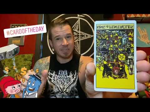 Card of the Day - King of Pentacles (Reversed)