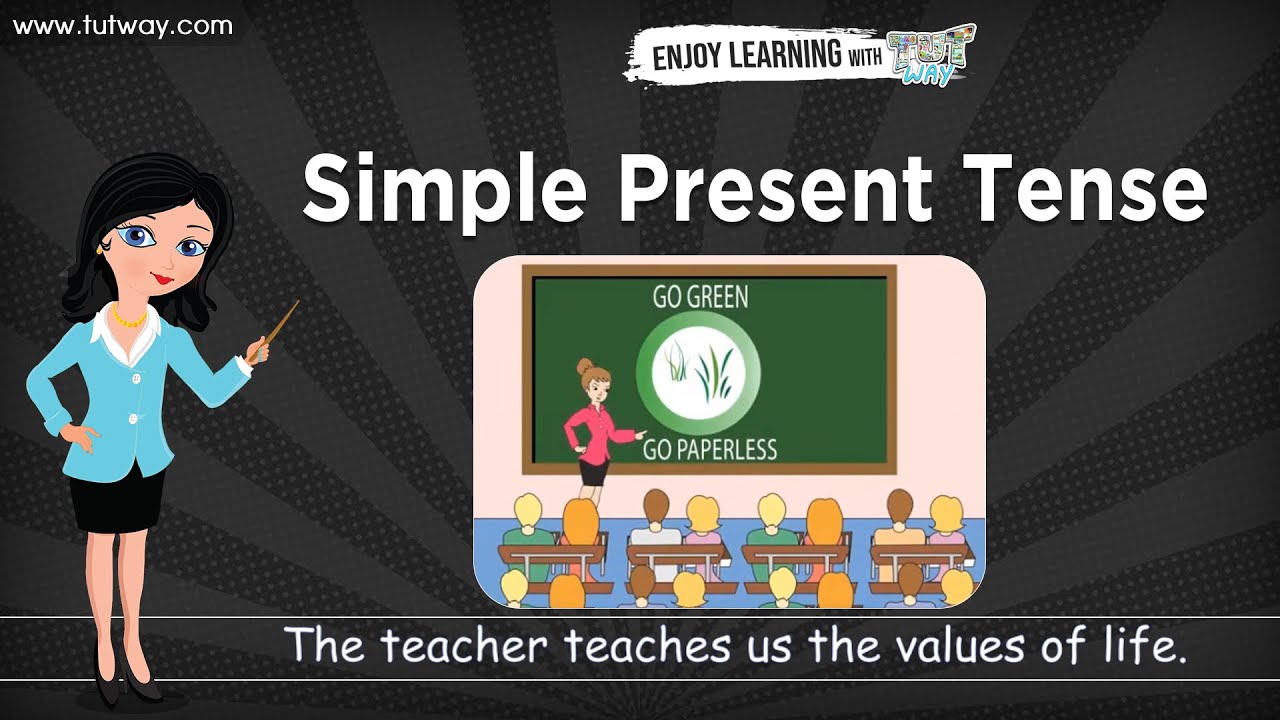 Simple Present Tense | English Grammar | Grade 2 & 3 | Tutway
