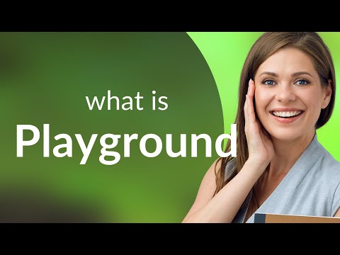 Unveiling the "Playground": More Than Just Play