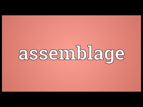 Assemblage Meaning