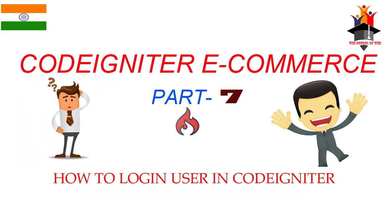 codeigniter login system || codeigniter ecommerce  part -7