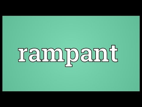 Rampant Meaning