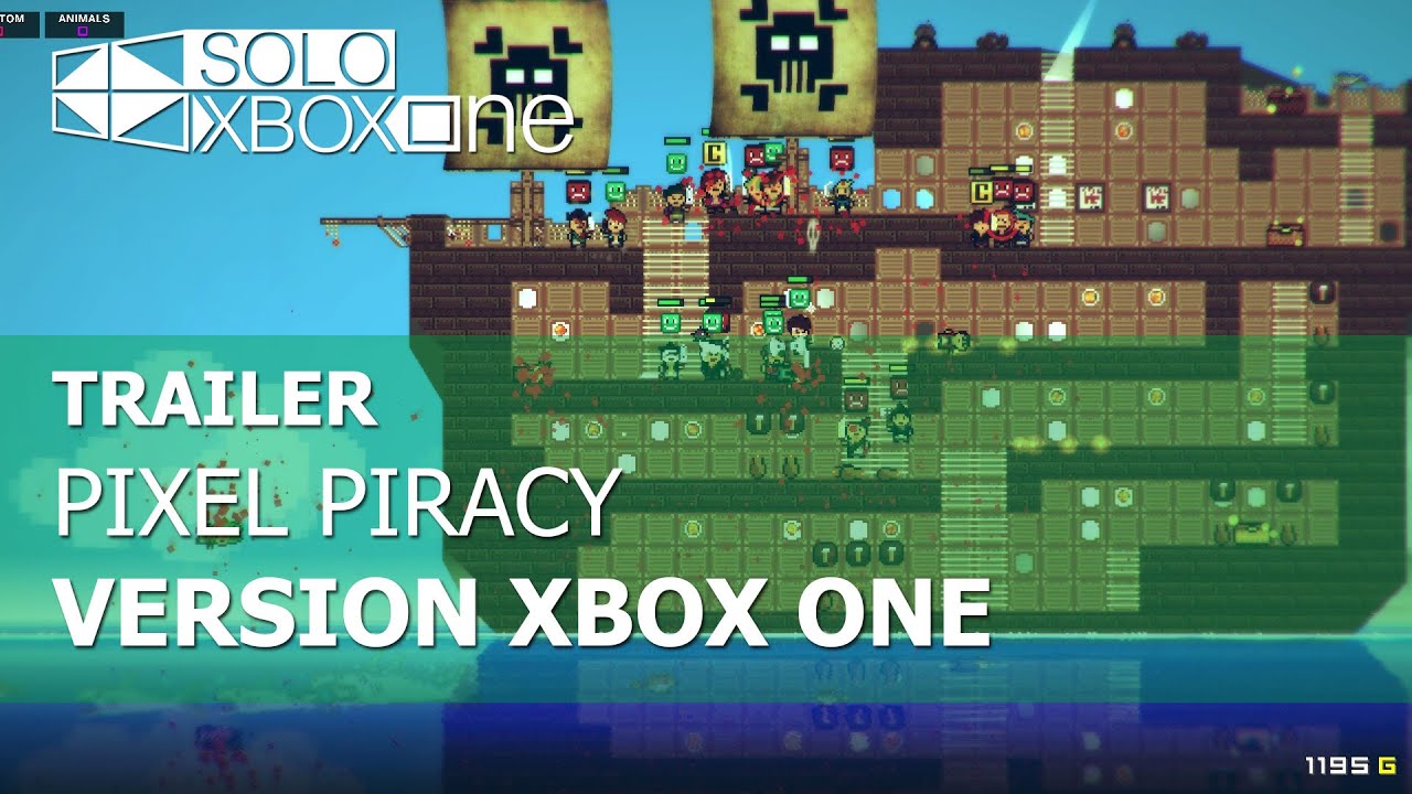 Trailer de lanzamiento - Pixel Piracy