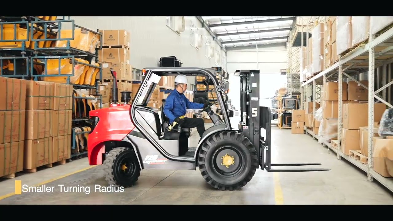 F Series Compact Rough Terrain Forklift