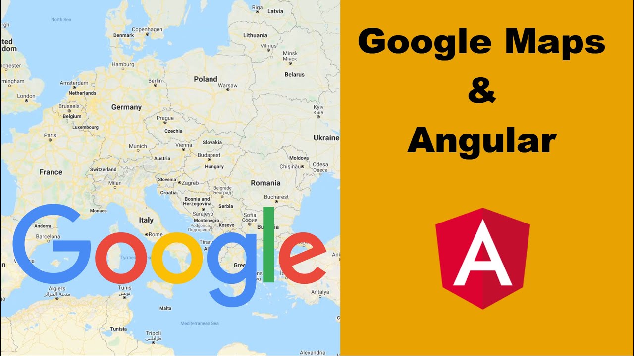 Google Maps & Angular Tutorial - Quickstart Using the Google Maps Javascript API