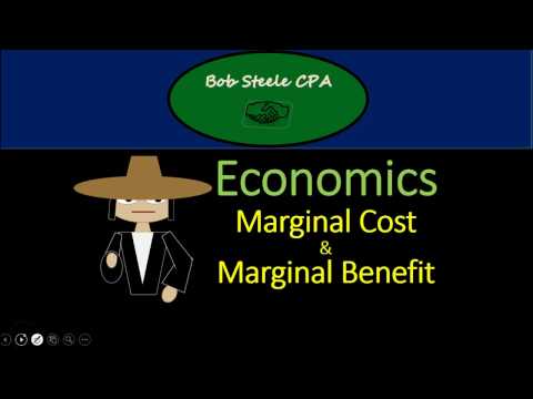EI 100.40 Marginal Cost & Marginal Benefit Defined
