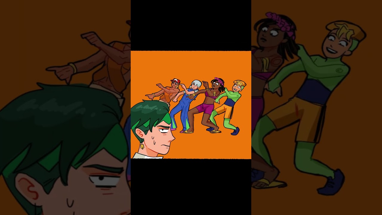 The New Jojogang Introduces Themselves to Rohan (Jojolands comic dub) (Ex. comic link in the desc.)